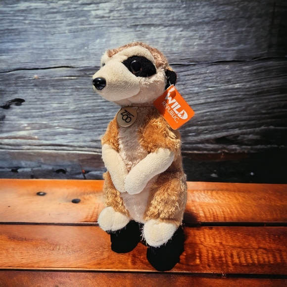 Wild Republic | Toys | Wild Republic 2 Meerkat Plush Stuffed Animal Nwt ...